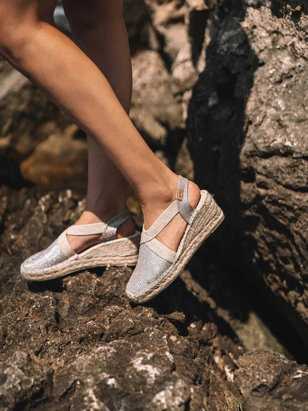 (取寄) トニー ポンズ レディース トリトン Toni Pons women Toni Pons Triton Platinum Susi Women's shiny vegan espadrilles - TRITON